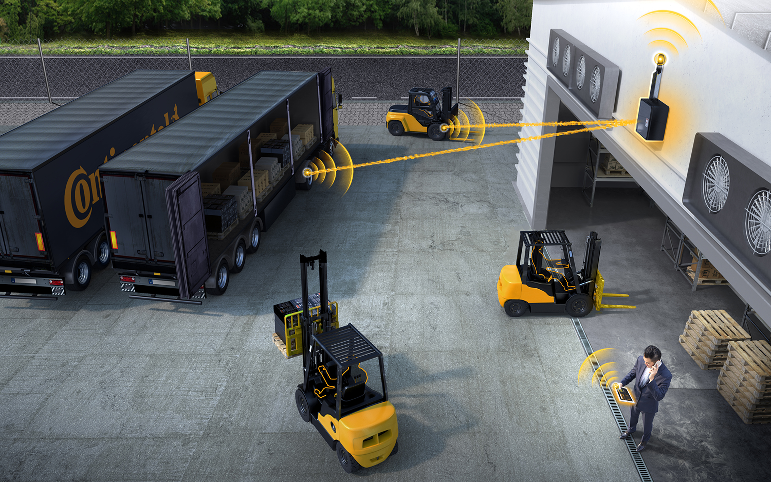 ContiConnect: Digital tire monitoring for fleets along the industrial ...