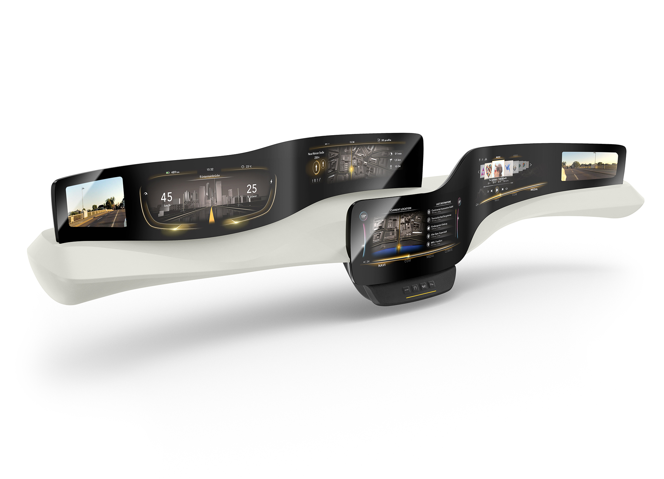 Buttons from nothing: Continental exhibits functional surfaces for the ...