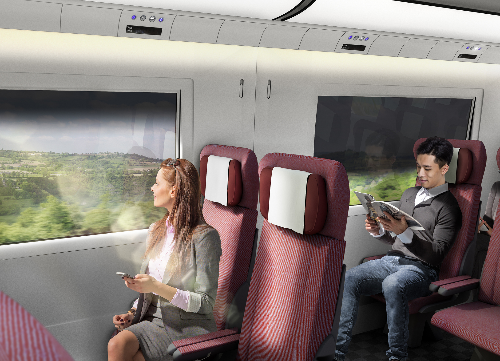 Continental Materials Boost Comfort and Functionality of Train Cars